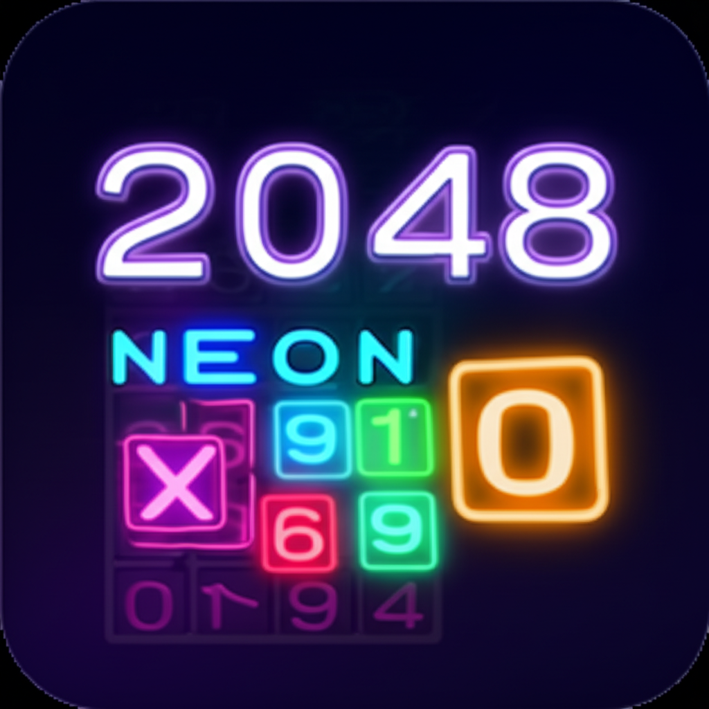 2048 Neon - Verse8